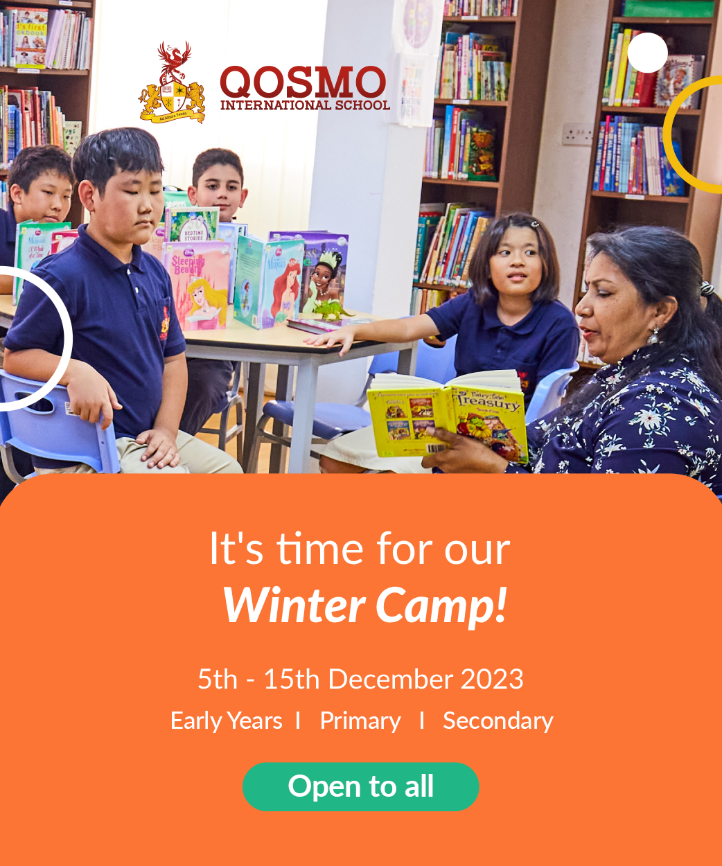 Winter camp 2023 - Qosmo International School